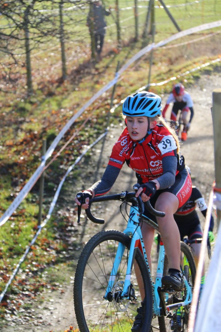 Bea Pauley, age 12, Winner U14 Girls – St Ives Cycling Club